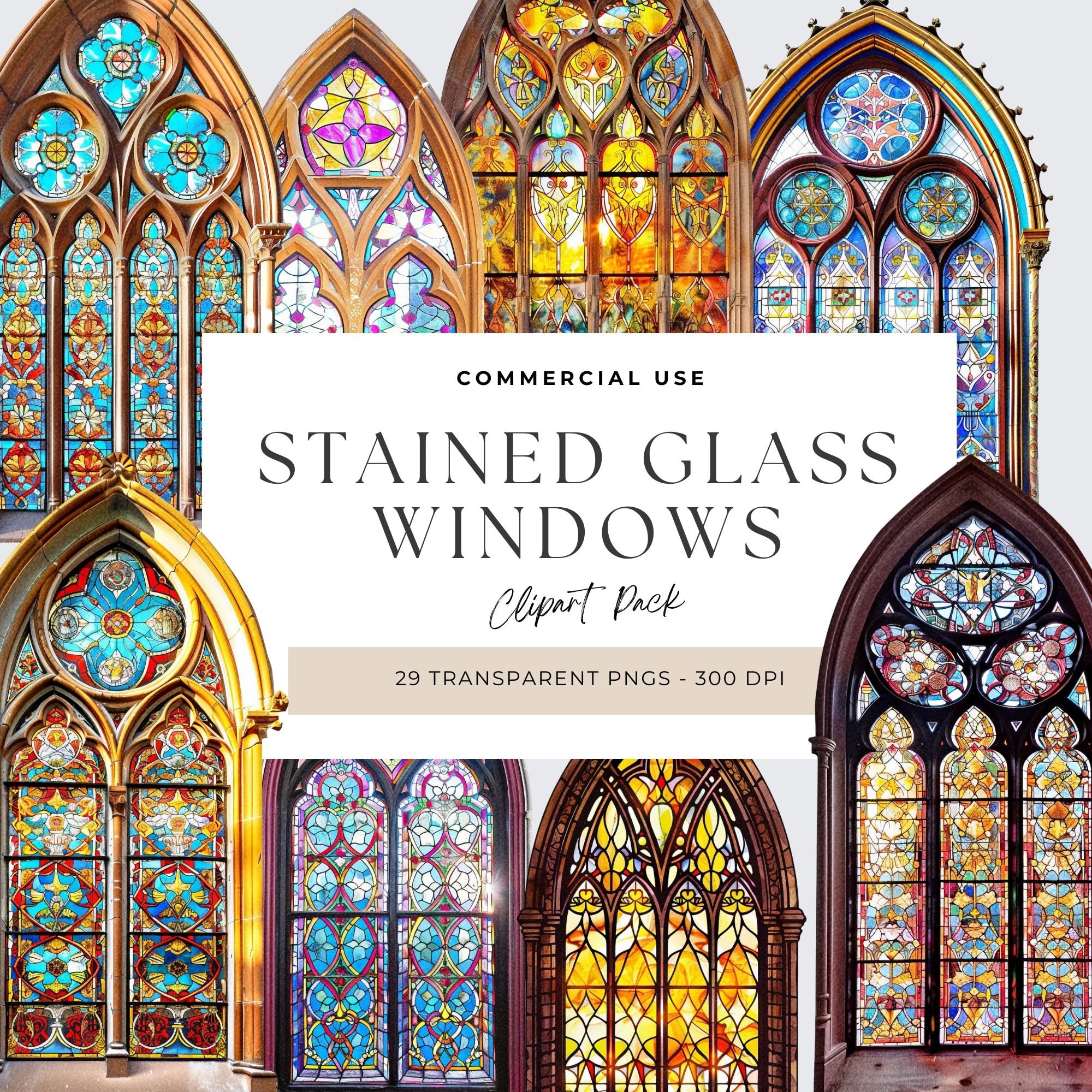 Stained Glass Window Clipart, Church Stained Glass Png, Best Stained ...