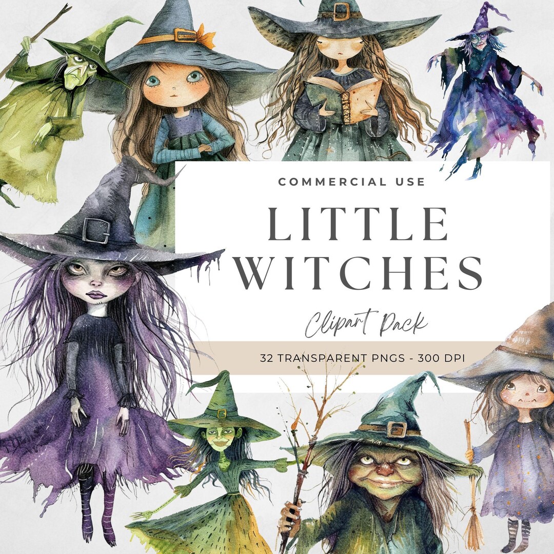 Wicked Witch Watercolor Png, Wicked Witch of the West Png, Magic Clip ...