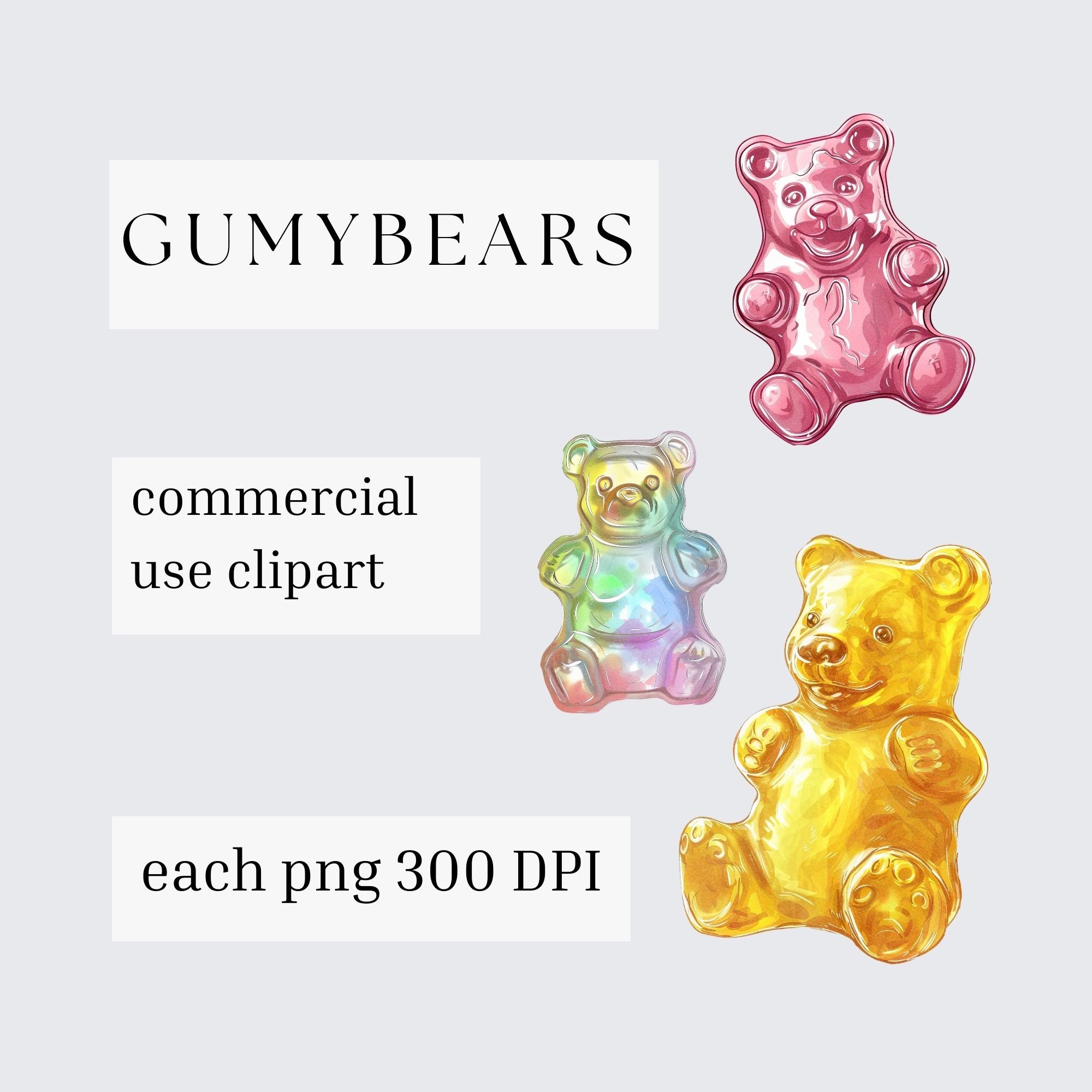 Gummy Bear Clipart, Gummy Bear PNG, Gummy Bear Clip Art, Gummy Candy ...