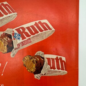 Baby Ruth Candy 1960’s Kitchen Decor Home Original Advertisement Wall ...