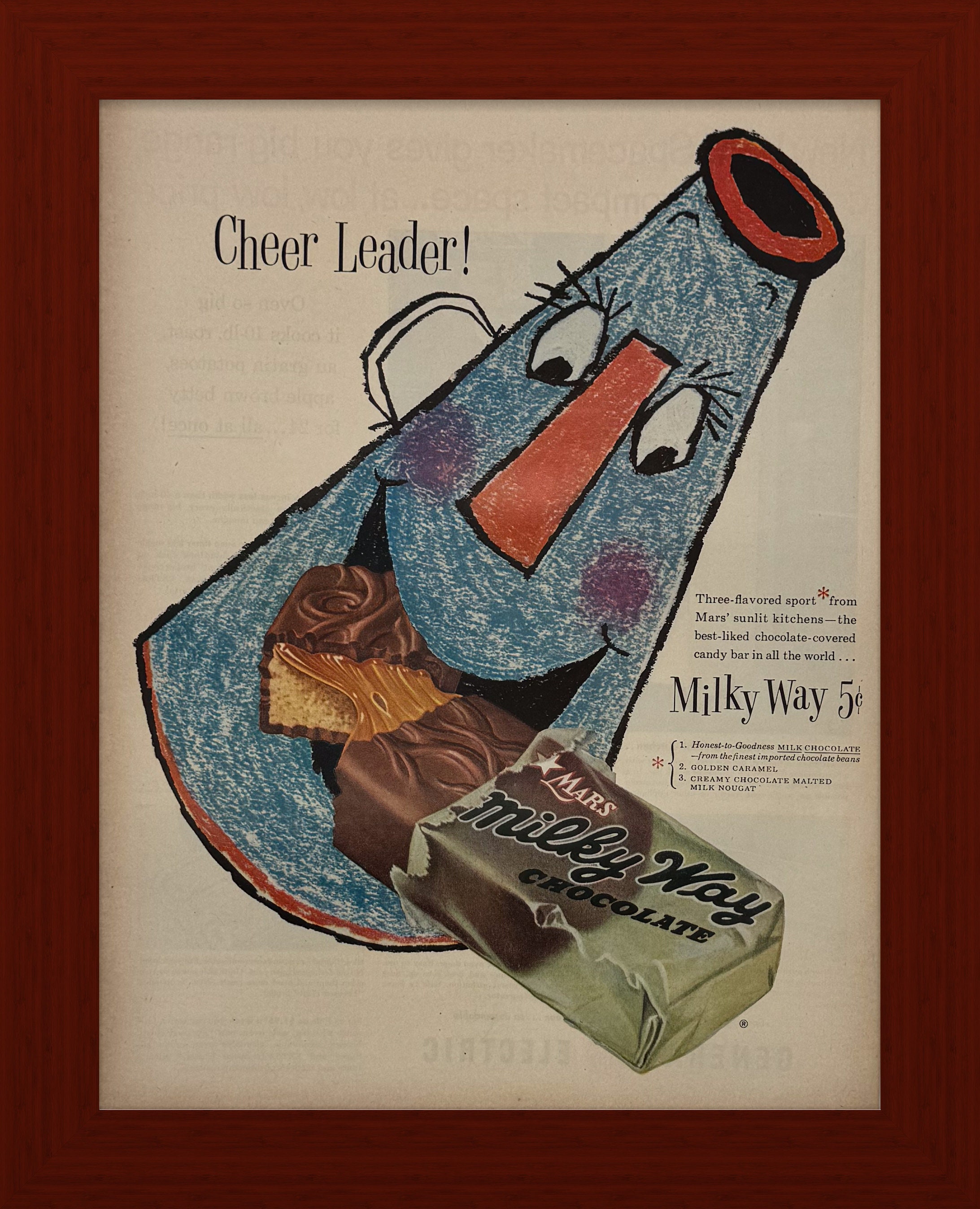 Mars Candy Vintage Advertisement Kitchen Decor Home Decor Original ...