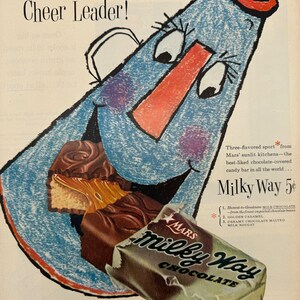 Mars Candy Vintage Advertisement Kitchen Decor Home Decor Original ...