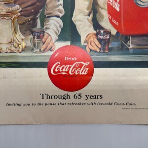 1950s Coca Cola Advertisement: Original Vintage Soda Print - Etsy