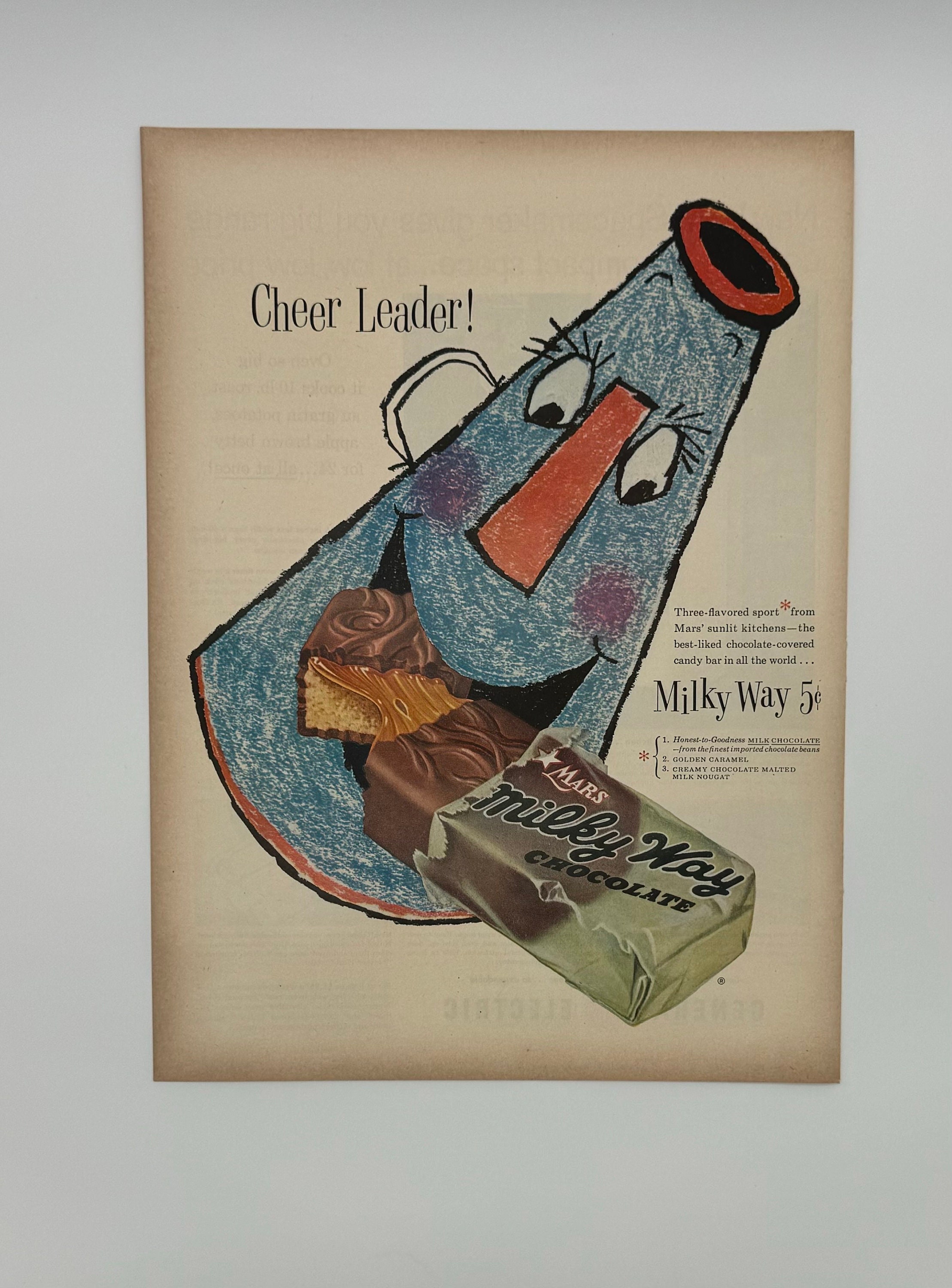 Mars Candy Vintage Advertisement Kitchen Decor Home Decor Original ...