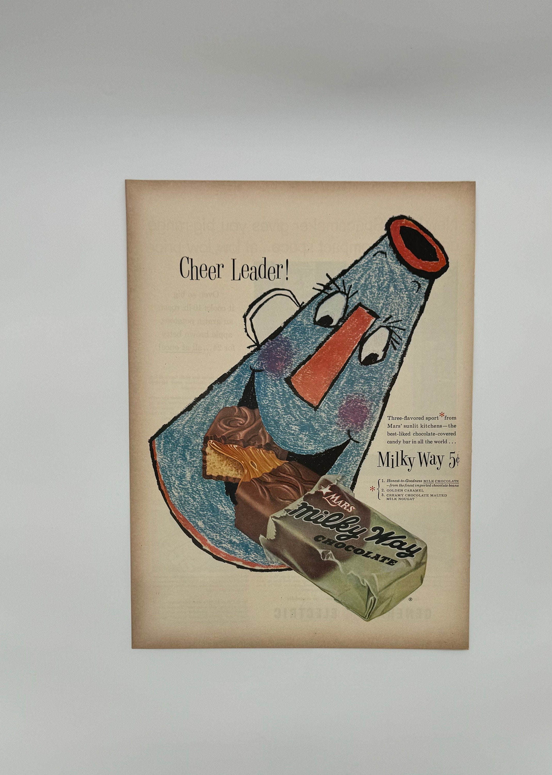 Mars Candy Vintage Advertisement Kitchen Decor Home Decor Original ...