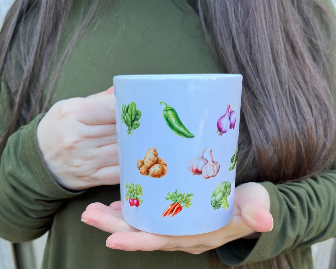 Vegetable Coffee Cup Produce Mug Veggie Coffee Mug Vegetable Mug ...