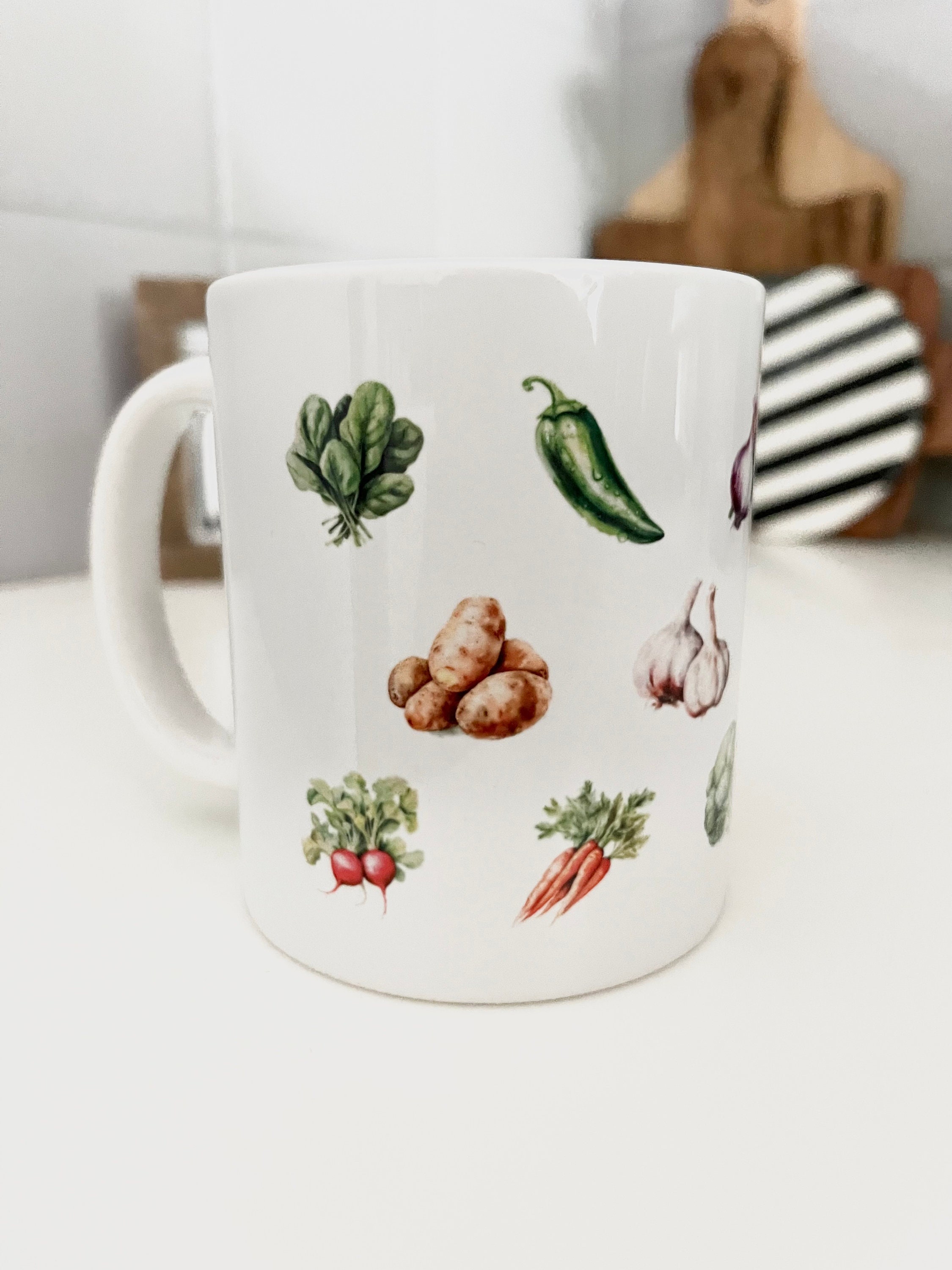 Vegetable Coffee Cup Produce Mug Veggie Coffee Mug Vegetable Mug ...