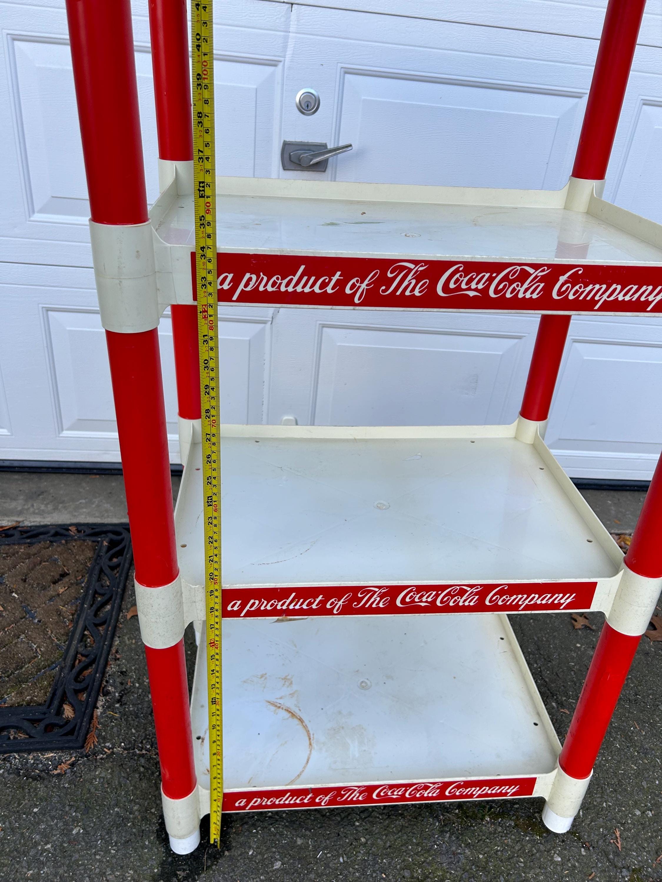 Vintage Coca Cola Shelving Unit. - Etsy