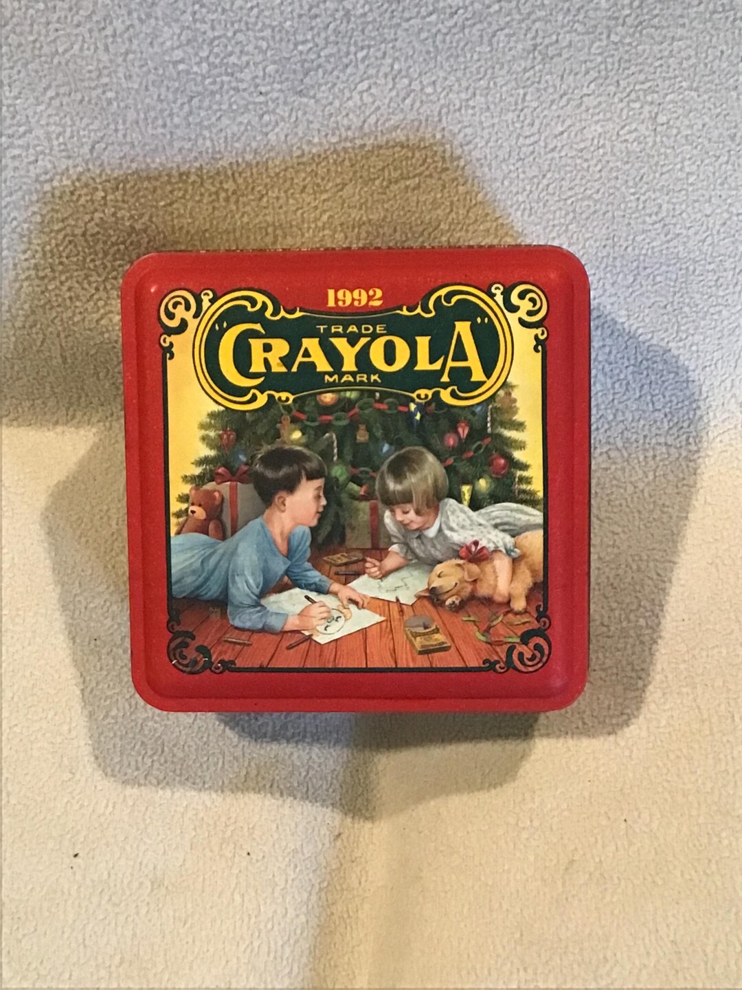 1992 Vintage Crayola Crayons Box - Etsy