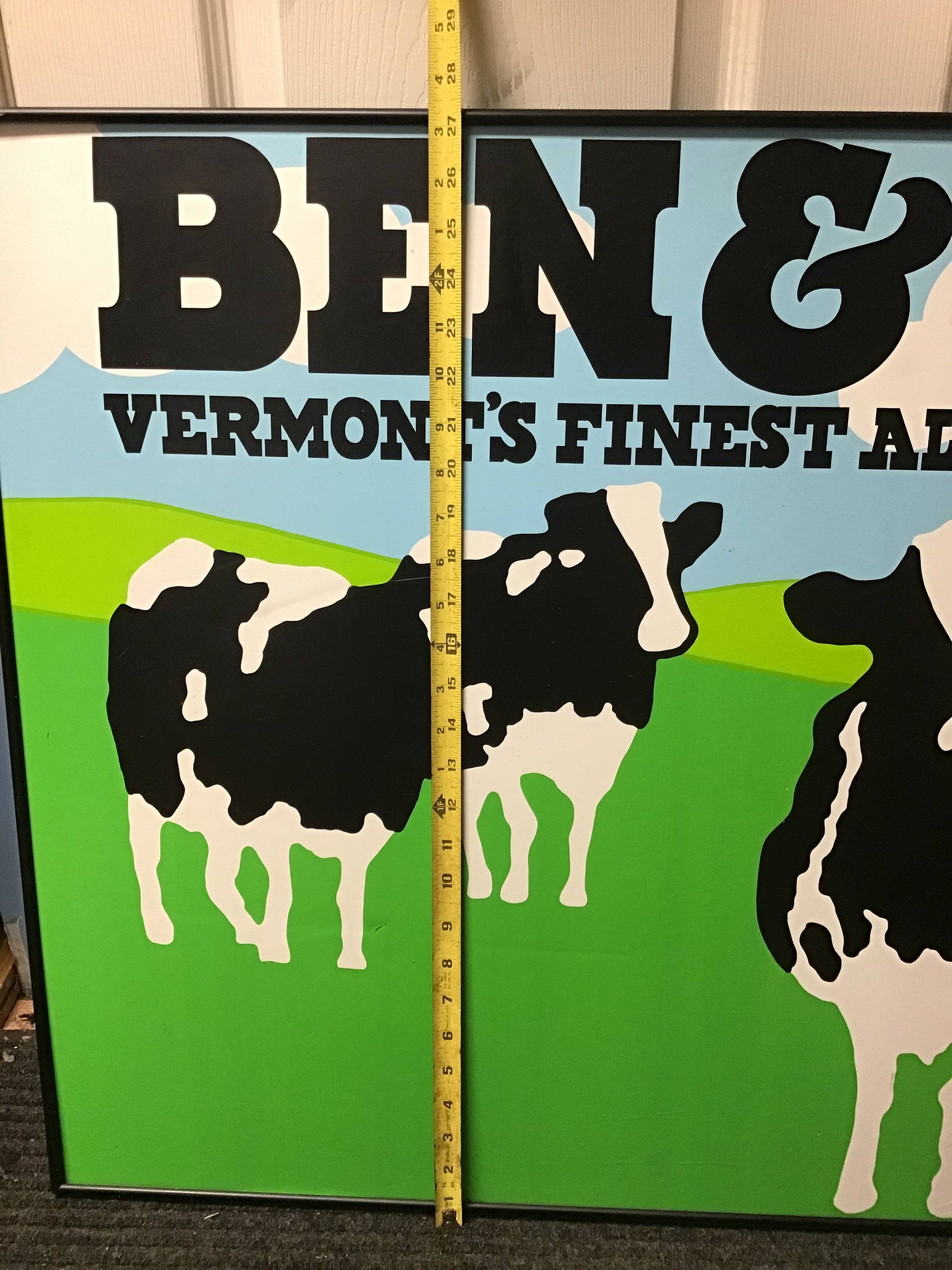 Artist Woody Jackson. Ben and Jerrys COW - Etsy