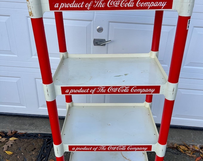 Vintage Coca Cola Shelving Unit. - Etsy