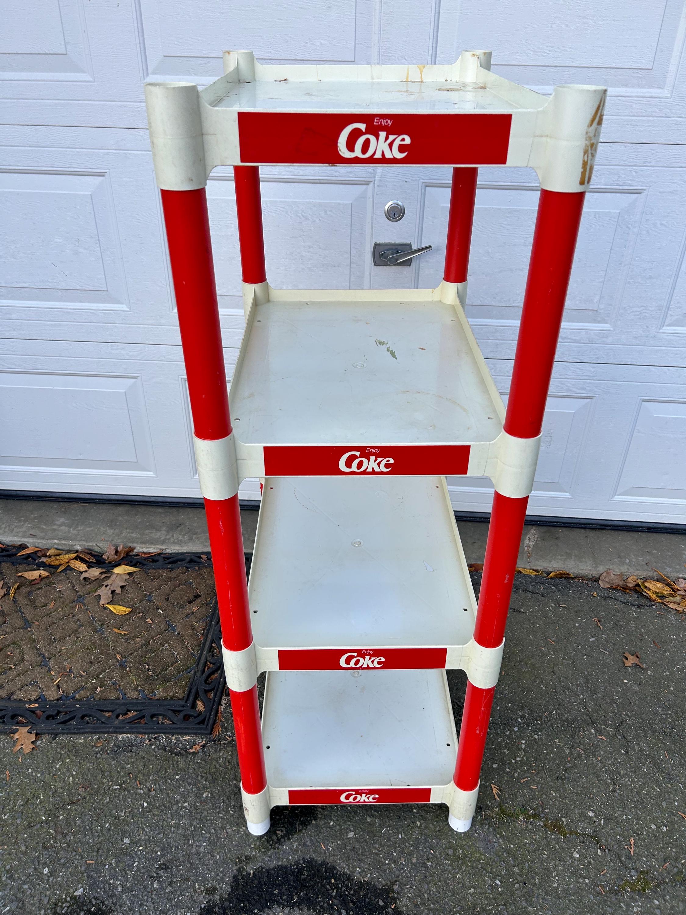 Vintage Coca Cola Shelving Unit. - Etsy