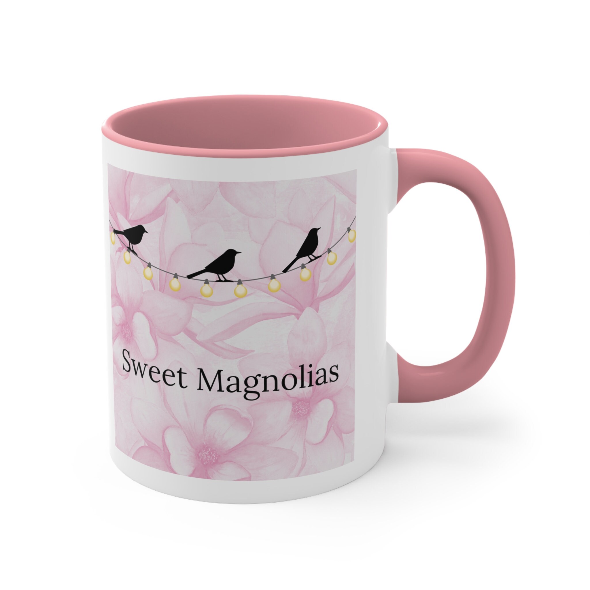 Sweet Magnolia Coffee Mug - Accent Coffee Mug, 11oz - Etsy