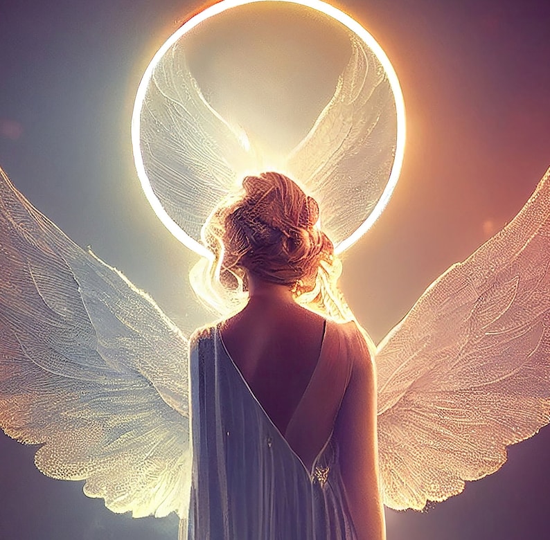 Her Wings 16x20 Christian Angel Art Digital Print - Etsy