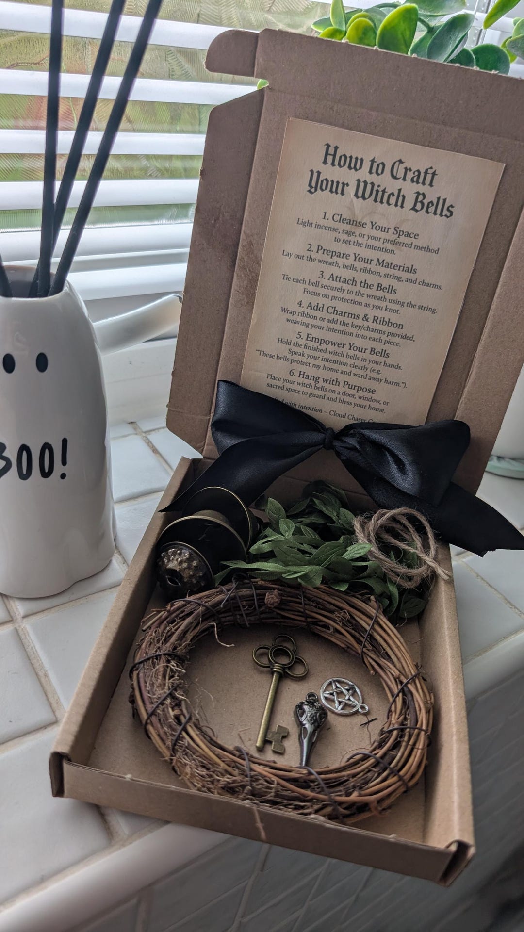 Make Your Own Witch Bells Kit | DIY Protection Door Hanger Craft for ...