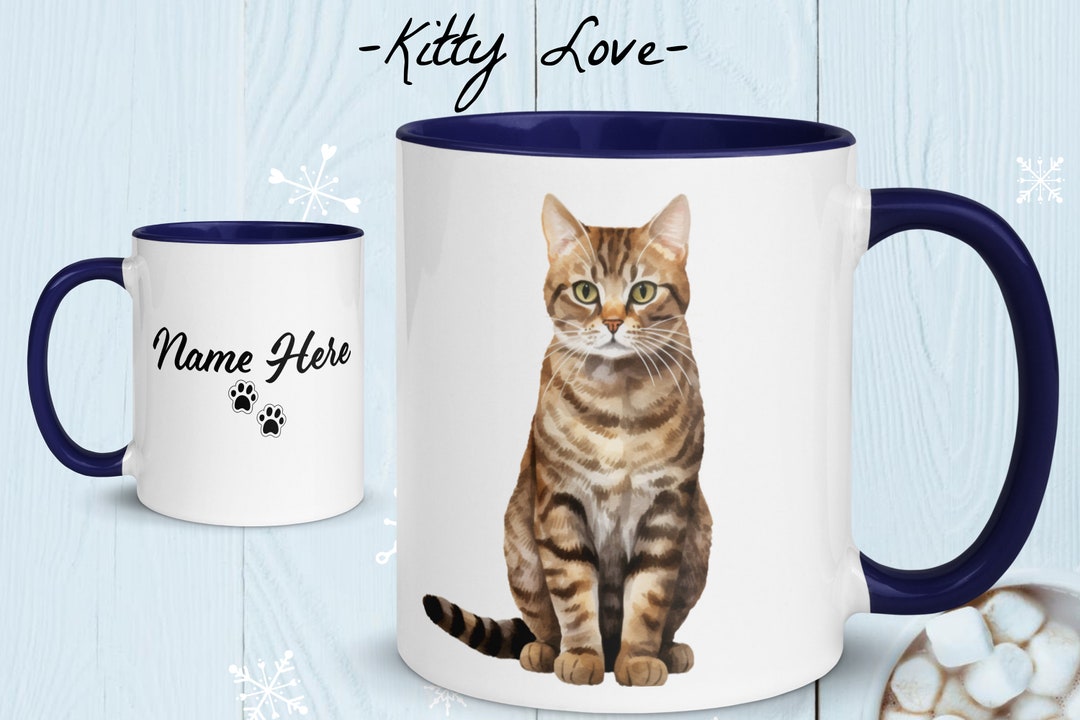 Personalized Bramble Cat Mug - Etsy