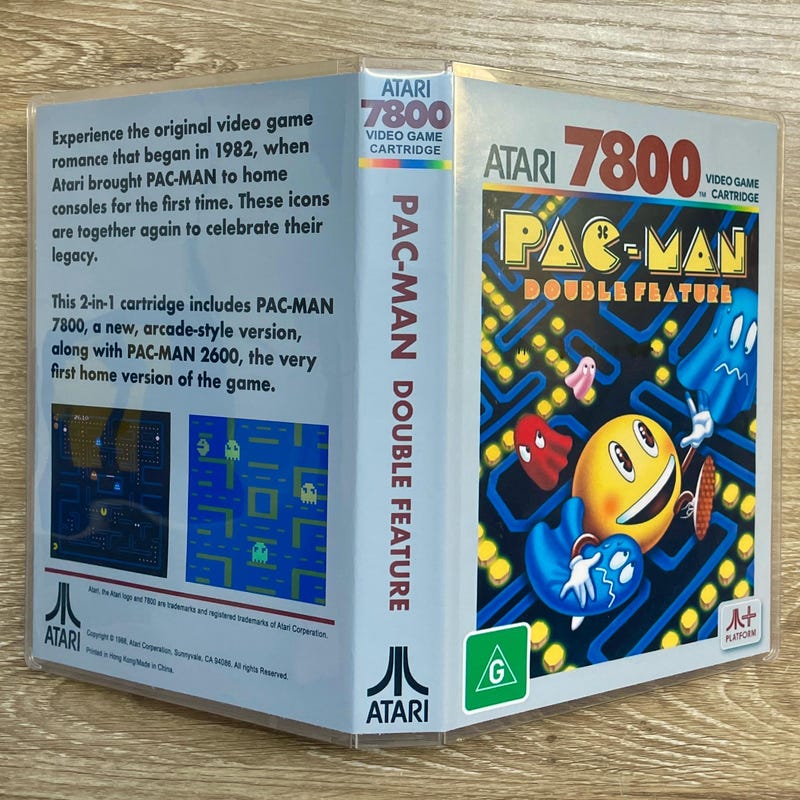 Atari 7800 Game Case - Etsy