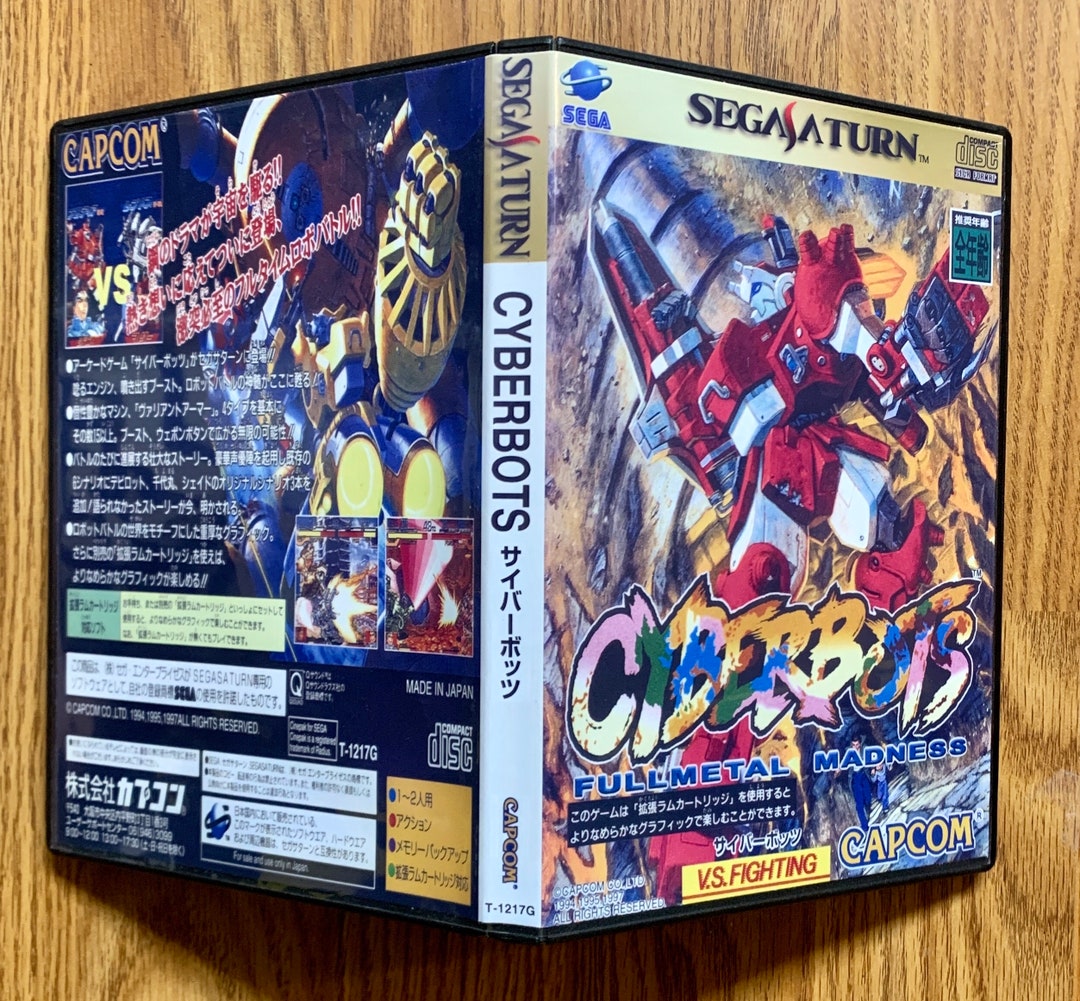 Cyberbots Sega Saturn Custom Game Case - Etsy