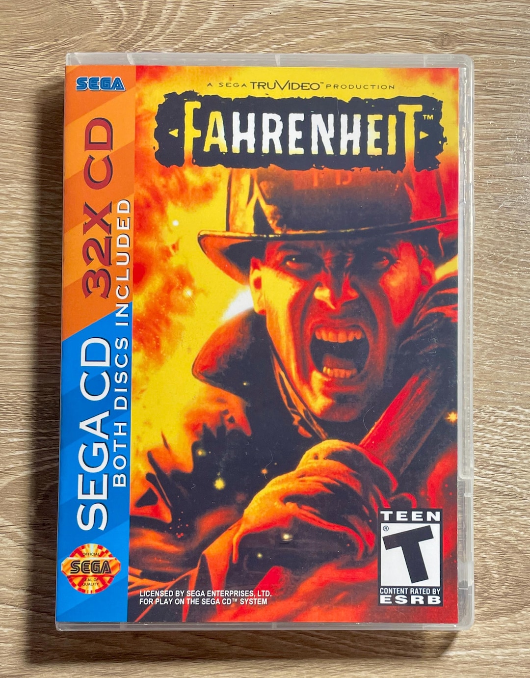 Fahrenheit - Sega CD 32X Custom 2 Disc DVD Case - Free Shipping - No ...