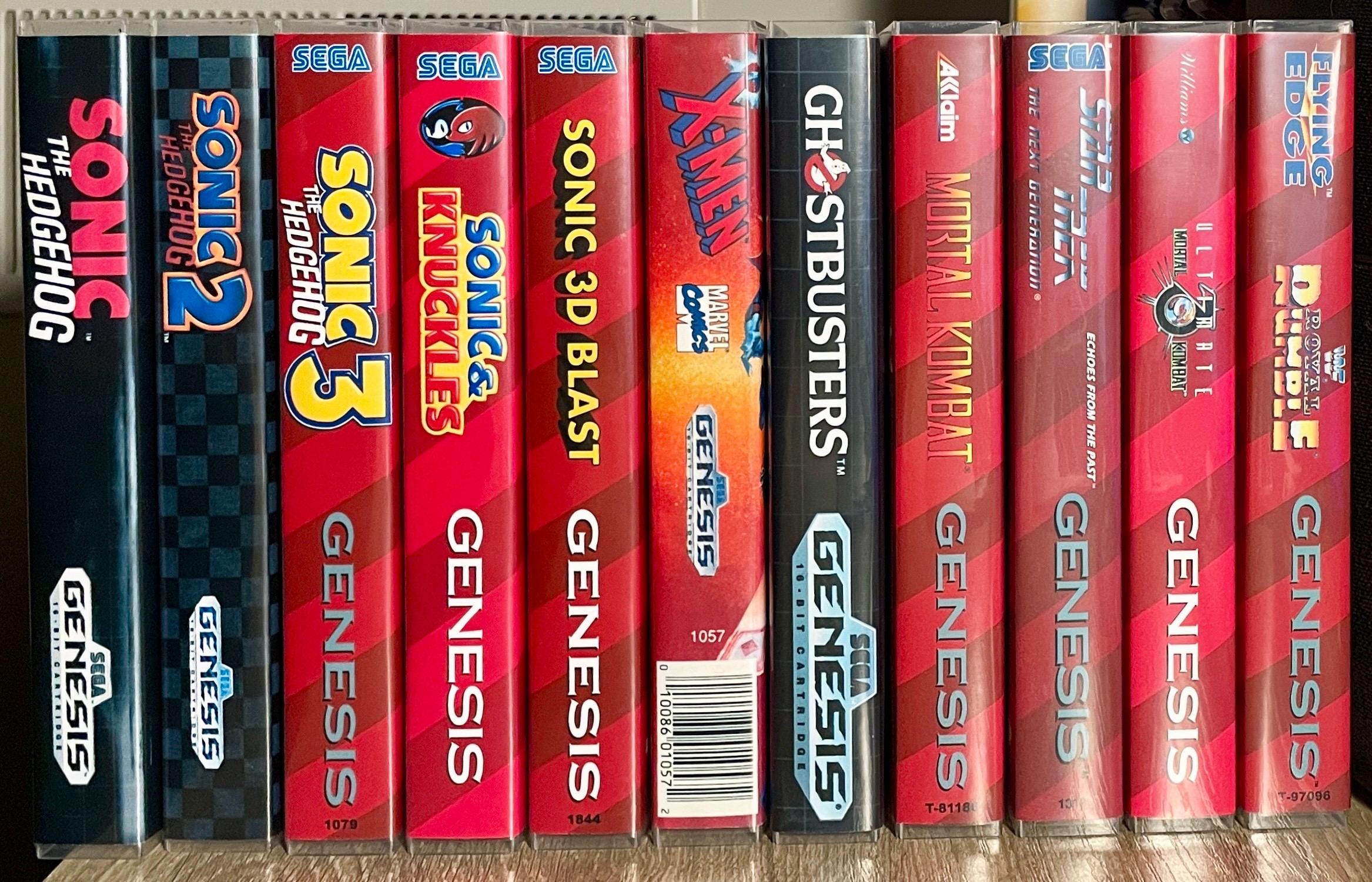 Pick Any Title - SEGA Genesis / Mega Drive - New Clear Universal Game ...
