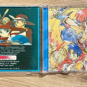Popful Mail - Sega CD Custom Game Jewel Case - Free Shipping - No Disc ...