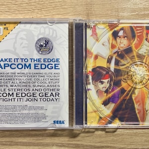 Capcom Vs. SNK 1 and 2 - Sega Dreamcast Custom Game Case - No Manual ...