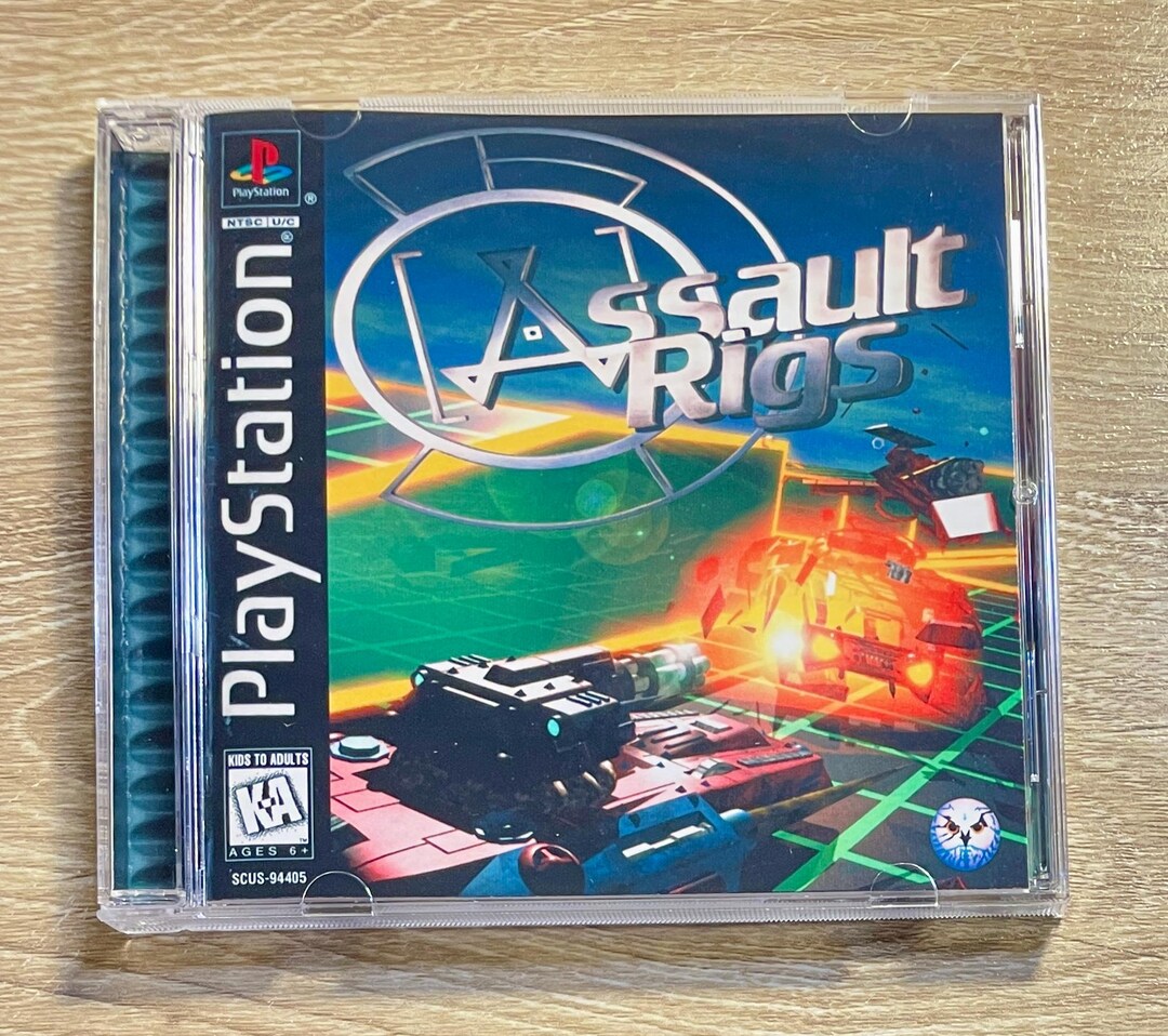 Assault Rigs - Playstation 1 - Custom Replacement Game Case - No Manual ...