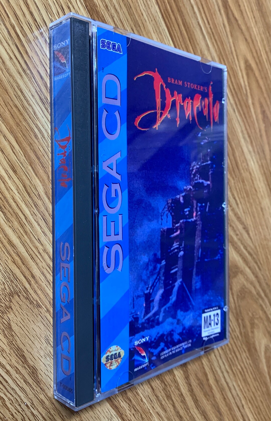 Bram Stokers Dracula Sega Mega CD Custom Game Case - Etsy