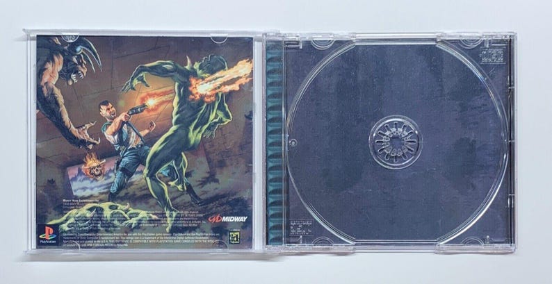 Doom Playstation 1 New Replacement Game Case No Manual or Game Disc ...