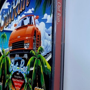 Outrun - Sega Saturn Japan - Custom Game Case With Repro Spine Card ...