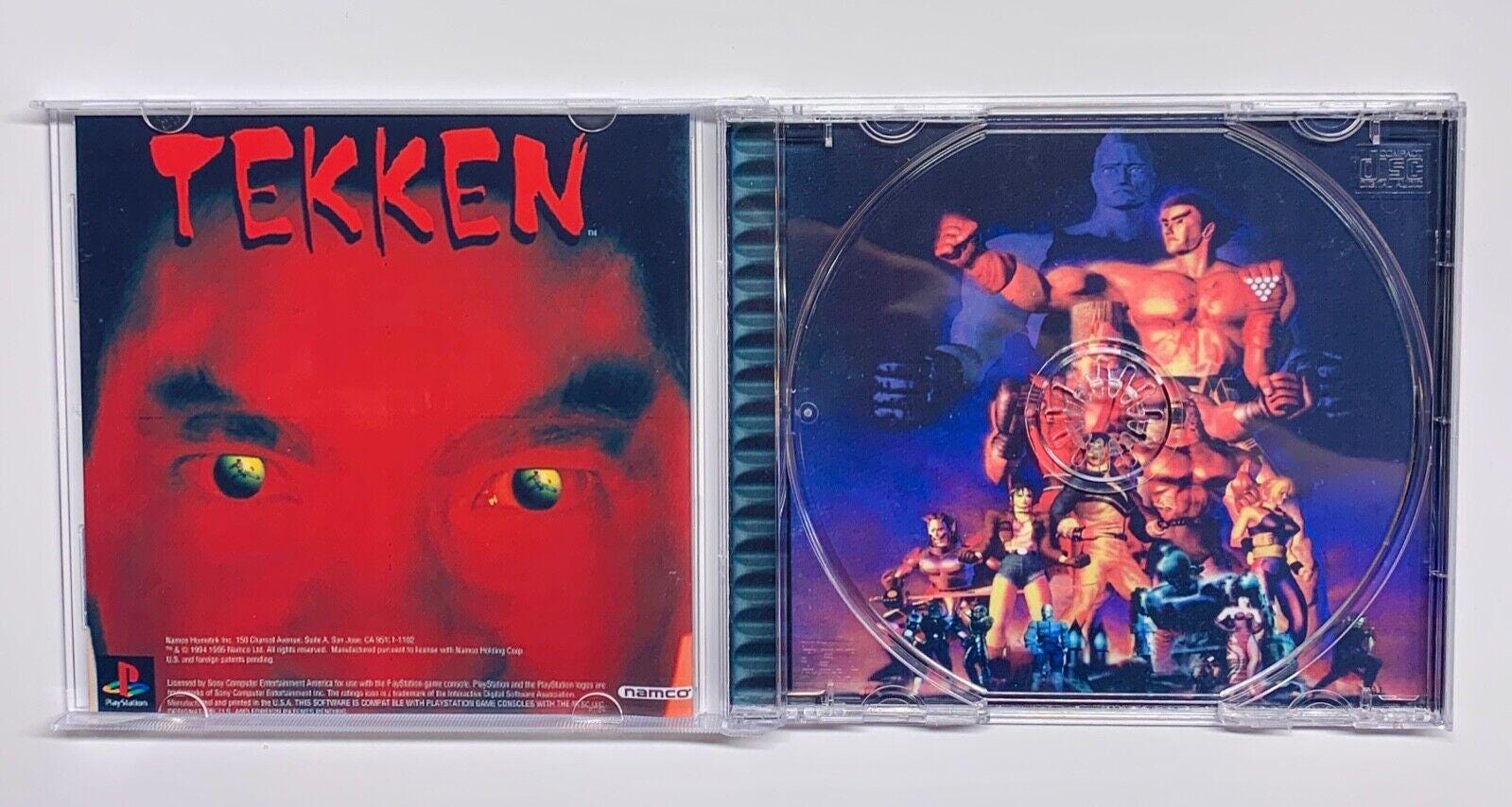Tekken, Tekken 2, Tekken 3 - Playstation 1 / PS1 - New Replacement Game ...