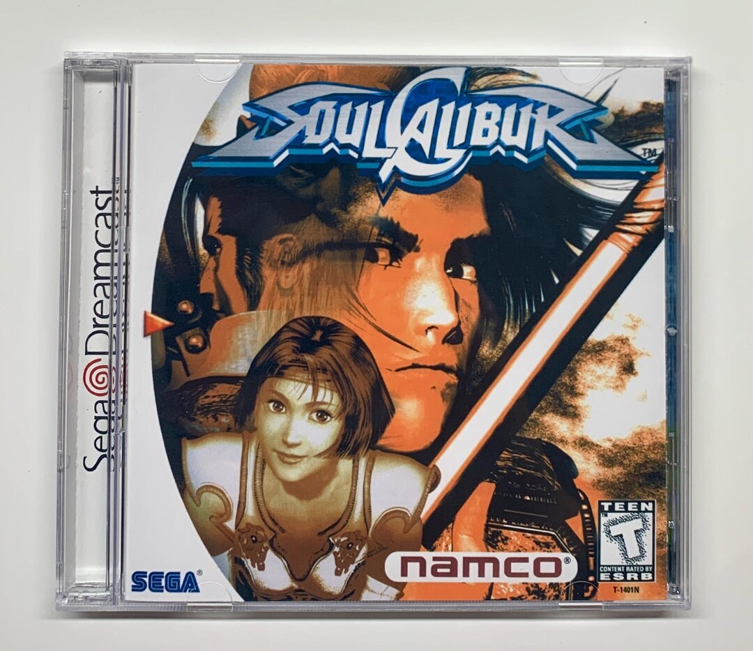 Soulcalibur - New Sega Dreamcast Custom Game Case - No Manual - Free ...