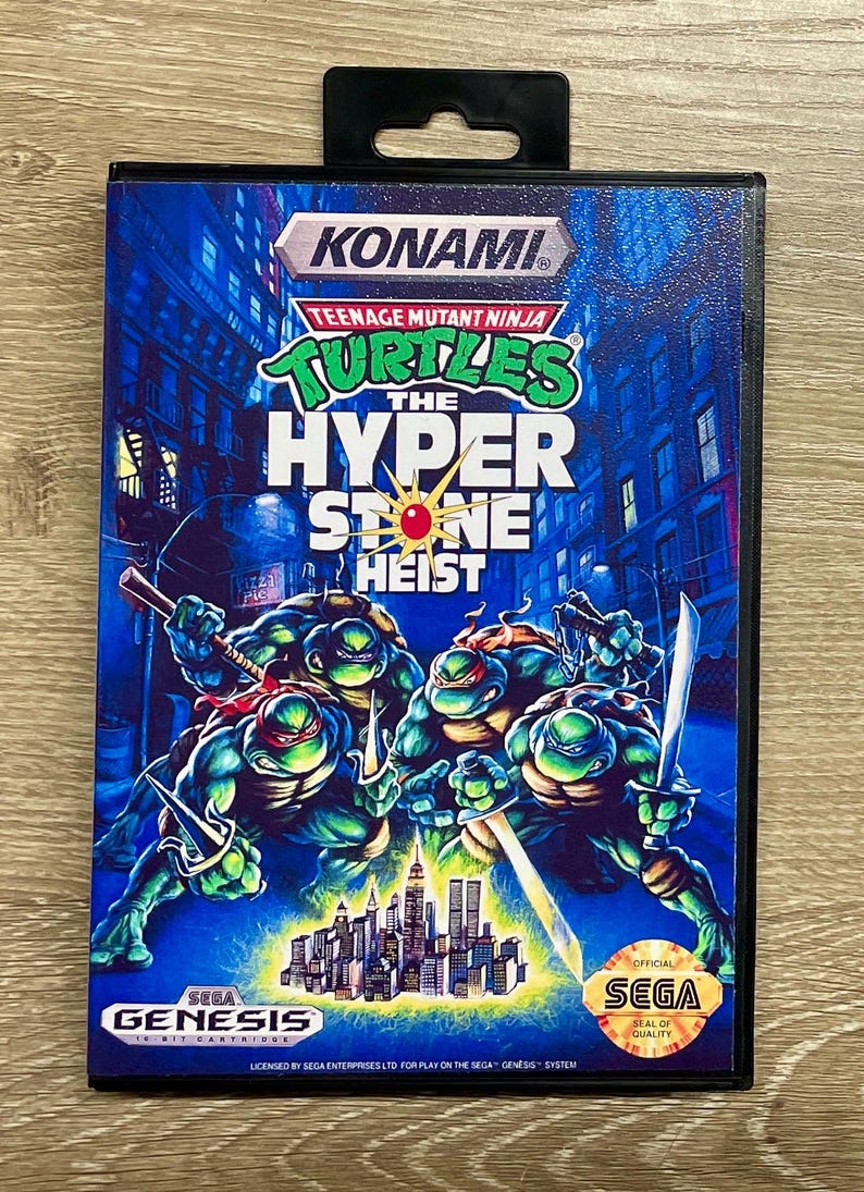 Teenage Mutant Ninja Turtles: Hyperstone Heist - SEGA Genesis - New ...