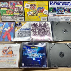 Pick Any Title - SEGA Dreamcast - Custom Replacement CD Jewel Cases ...