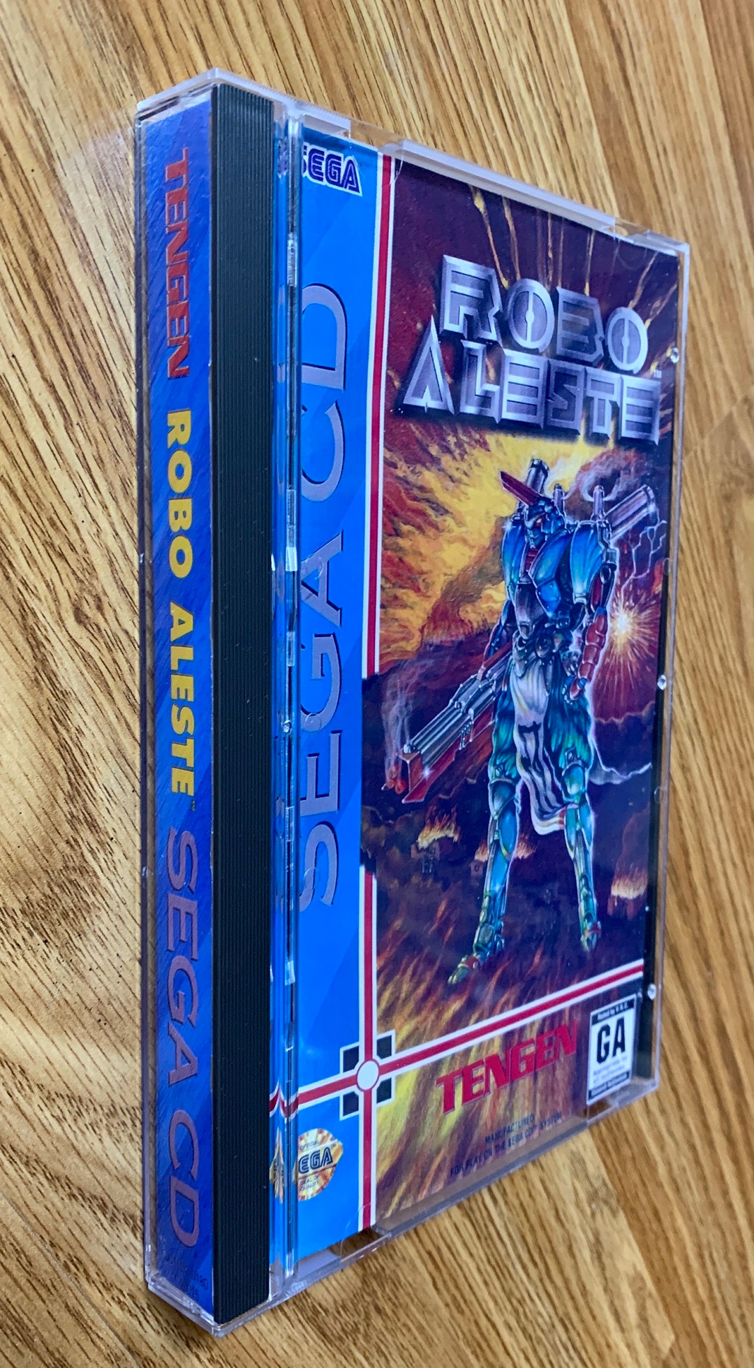 Robo Aleste Sega Mega CD Custom Game Case - Etsy