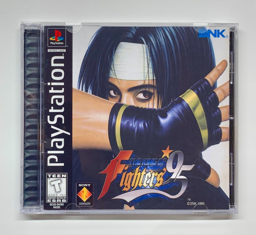 The King of Fighters '95 - Playstation 1 - Custom Replacement Game Case ...