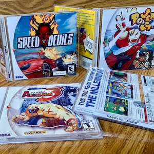 Pick Any Title - SEGA Dreamcast - Custom Replacement CD Jewel Cases ...