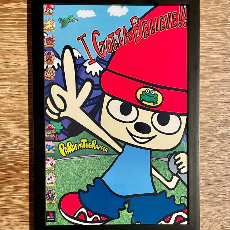 Vintage Parappa the Rapper - Etsy