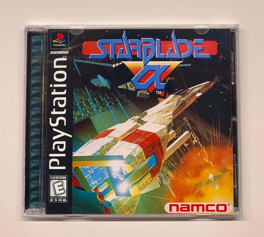 Starblade Alpha - Playstation 1 - Custom Replacement Game Case - Etsy