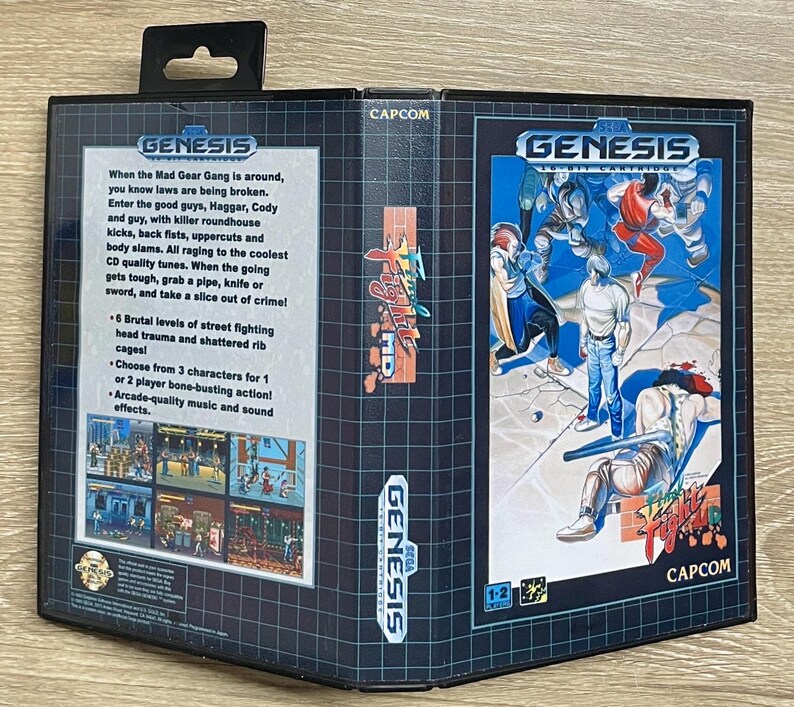 Final Fight MD - SEGA Genesis - in New SEGA Genesis Game Case - No ...