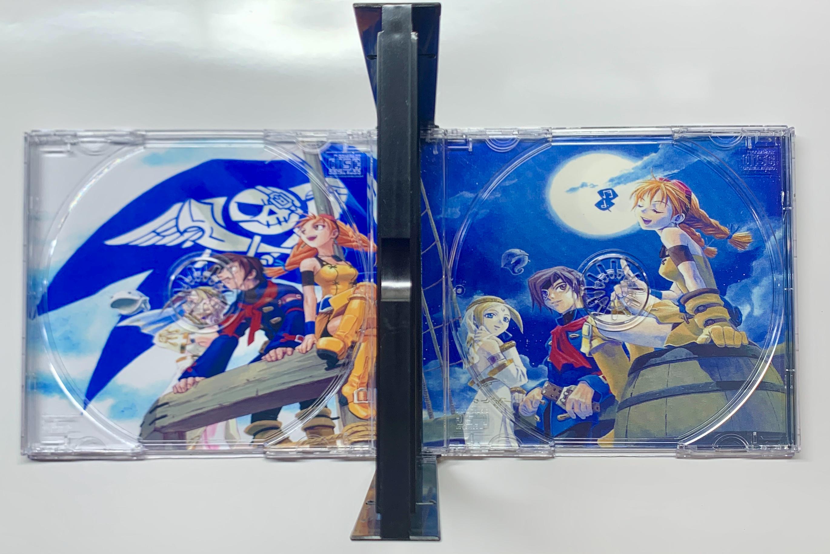 Replacement 2 Disc Quad Game Case Only Skies of Arcadia Sega Dreamcast ...
