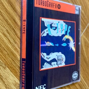 R Type - Custom Turbografx 16 New Replacement Game Case Only - Free ...