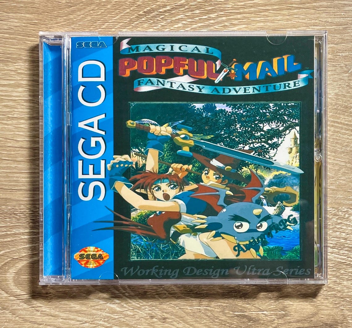 Popful Mail - Sega CD Custom Game Jewel Case - Free Shipping - No Disc ...