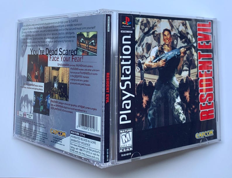 Resident Evil Director's Cut - Playstation 1 / PS1 - New Replacement ...
