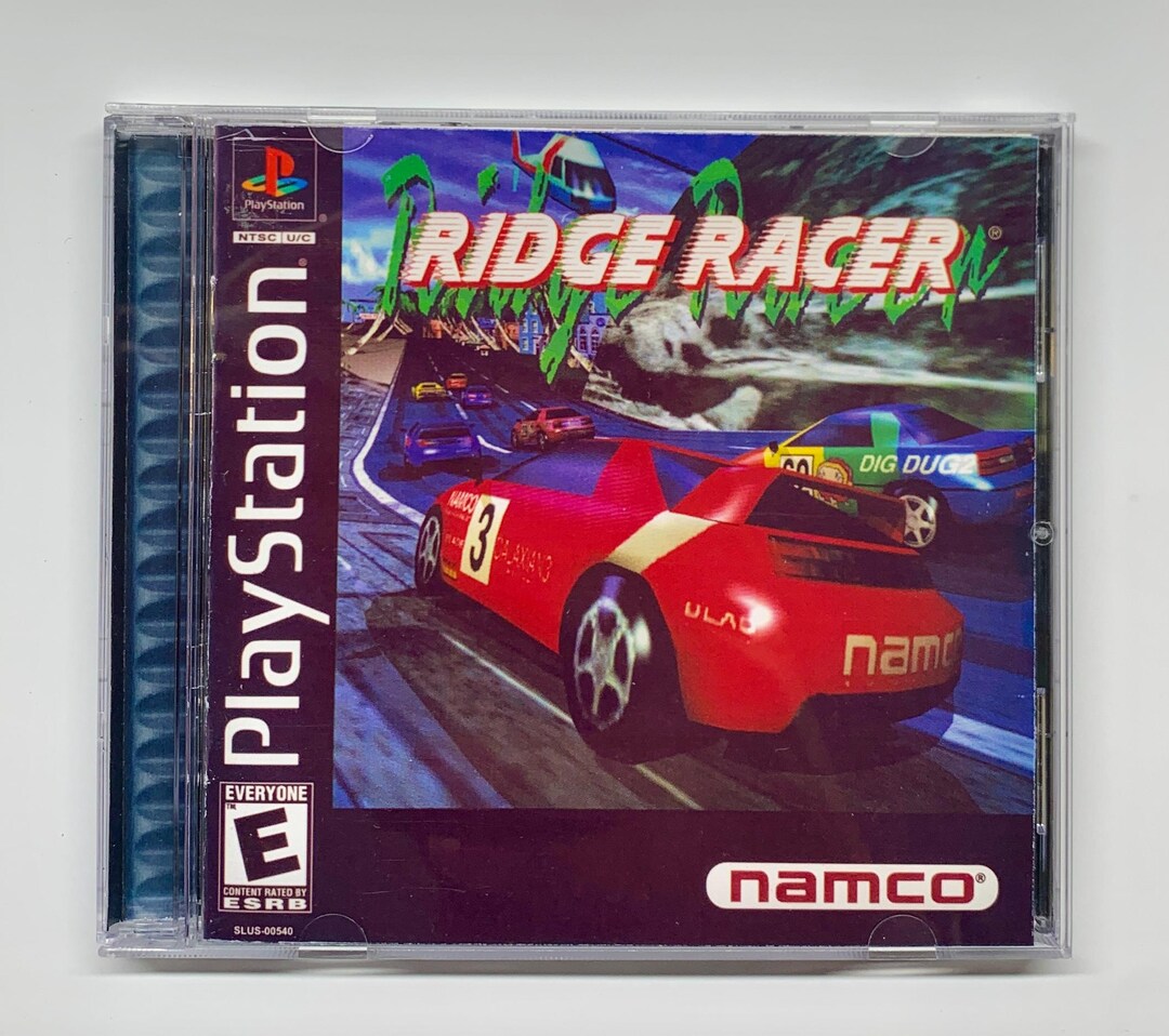 Ridge Racer - Playstation 1 - New Custom Replacement Game Case - No ...