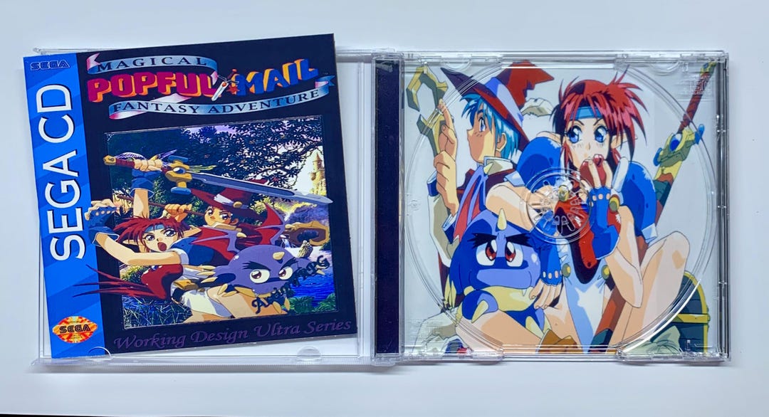 Popful Mail - Sega CD Custom Game Jewel Case - Free Shipping - No Disc/manual - Etsy