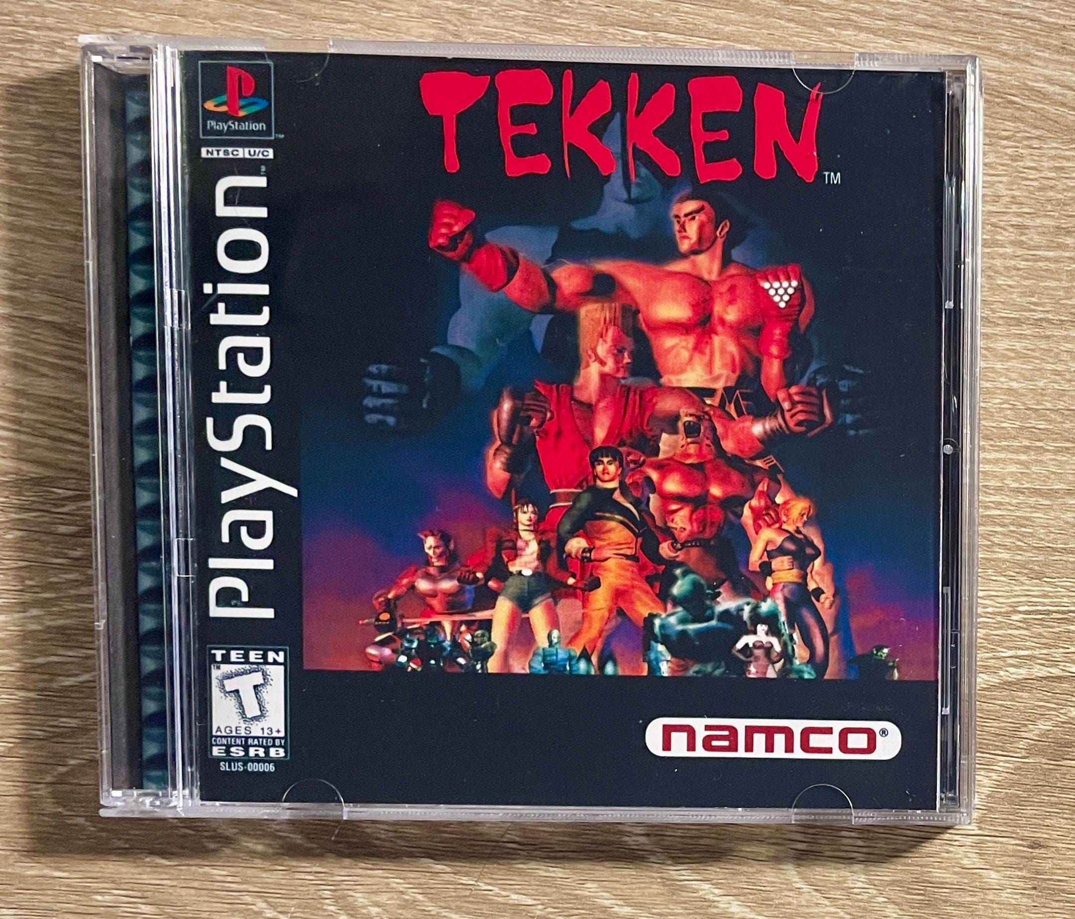 Tekken, Tekken 2, Tekken 3 - Playstation 1 / PS1 - New Replacement Game ...