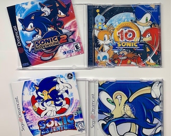 Sonic Adventure 2 Dreamcast Reproduction Case - Etsy