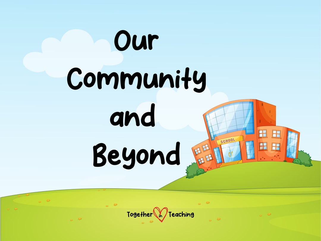 Community Unit Primary Grades Social Studies Unit With Activities - Etsy