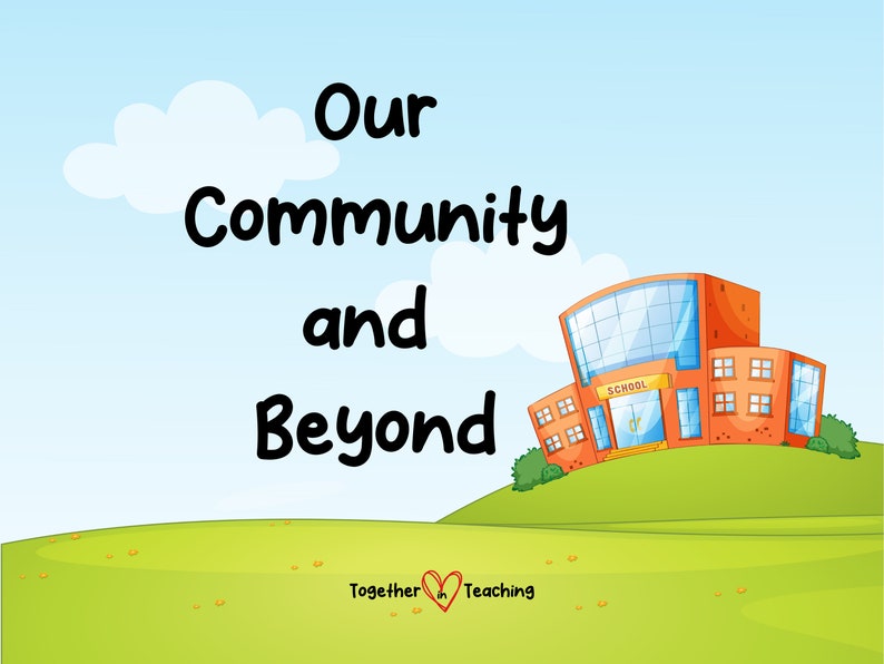 Community Unit Primary Grades Social Studies Unit With Activities - Etsy